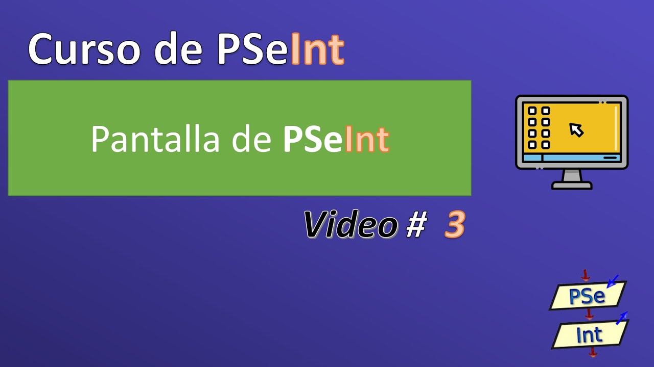 3. Pantalla de PSeInt - Conoce los elementos básicos de la pantalla de ...