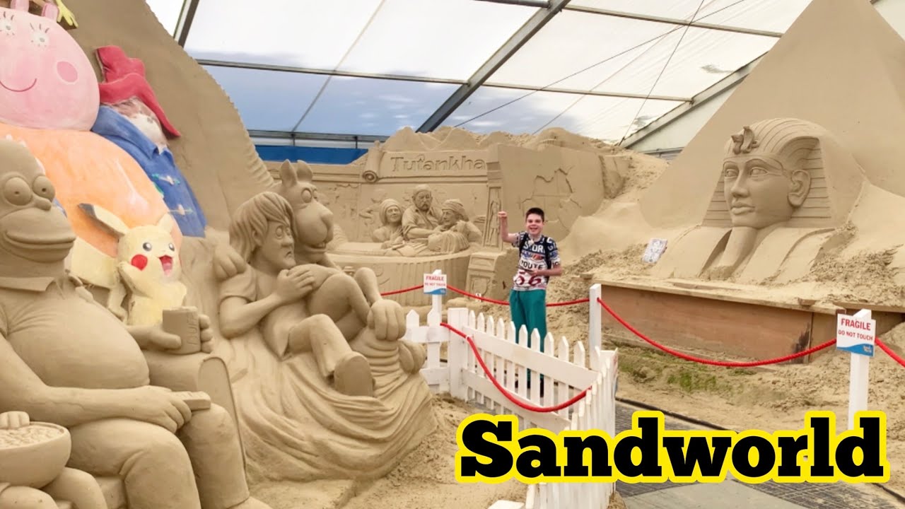 A Matty’s explore with us production 03/10/22 Sandworld Weymouth Dorset ...