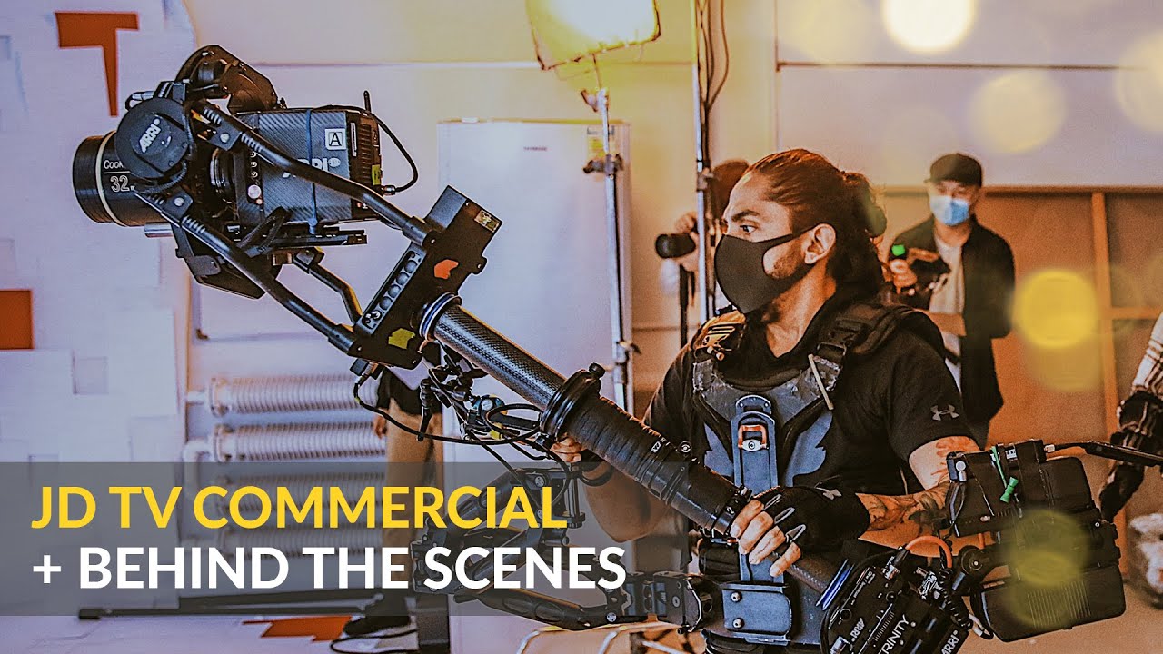 JD TV COMMERCIAL + BEHIND THE SCENES by Lucano Junior - YouTube