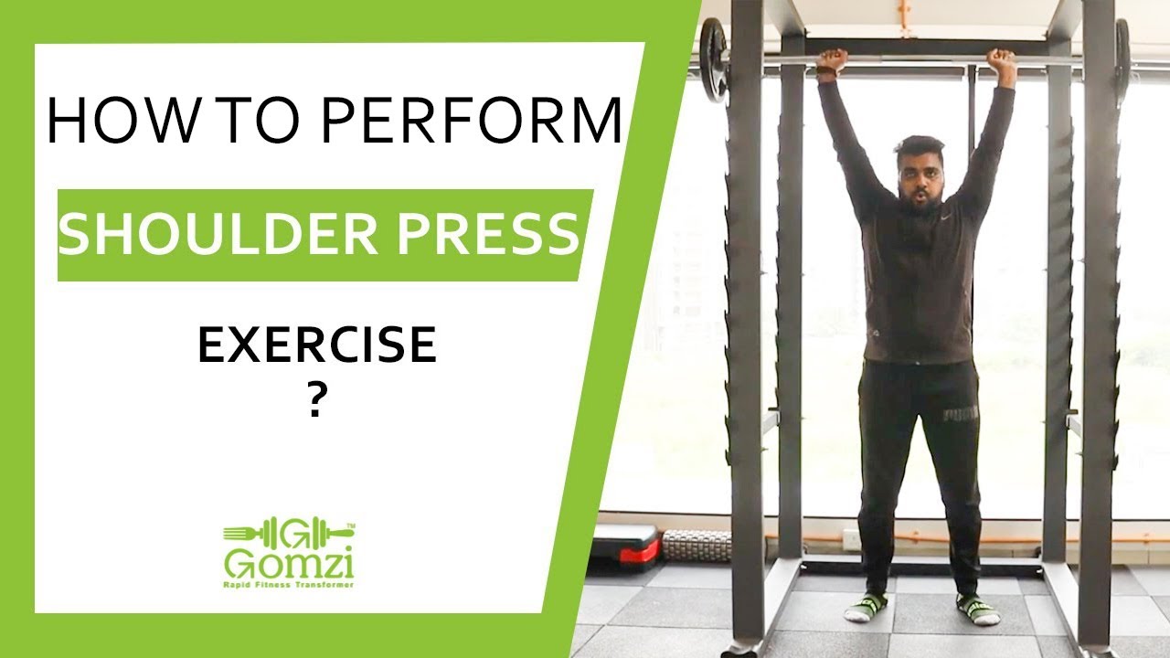 The Perfect Shoulder Press - Do It Right | How To Perform Shoulder ...