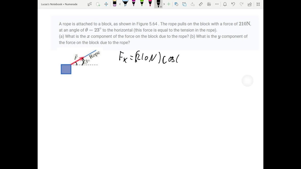 In the system shown in the figure, it is found that the force ...