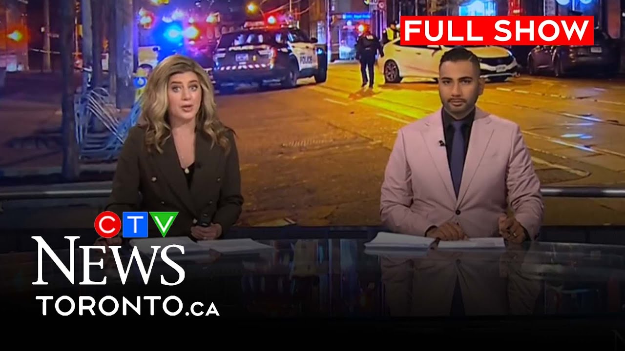 Exchange of gunfire outside recording studio | CTV News Toronto at Noon ...