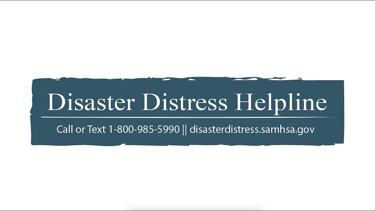 Disaster Distress Helpline Explained - YouTube
