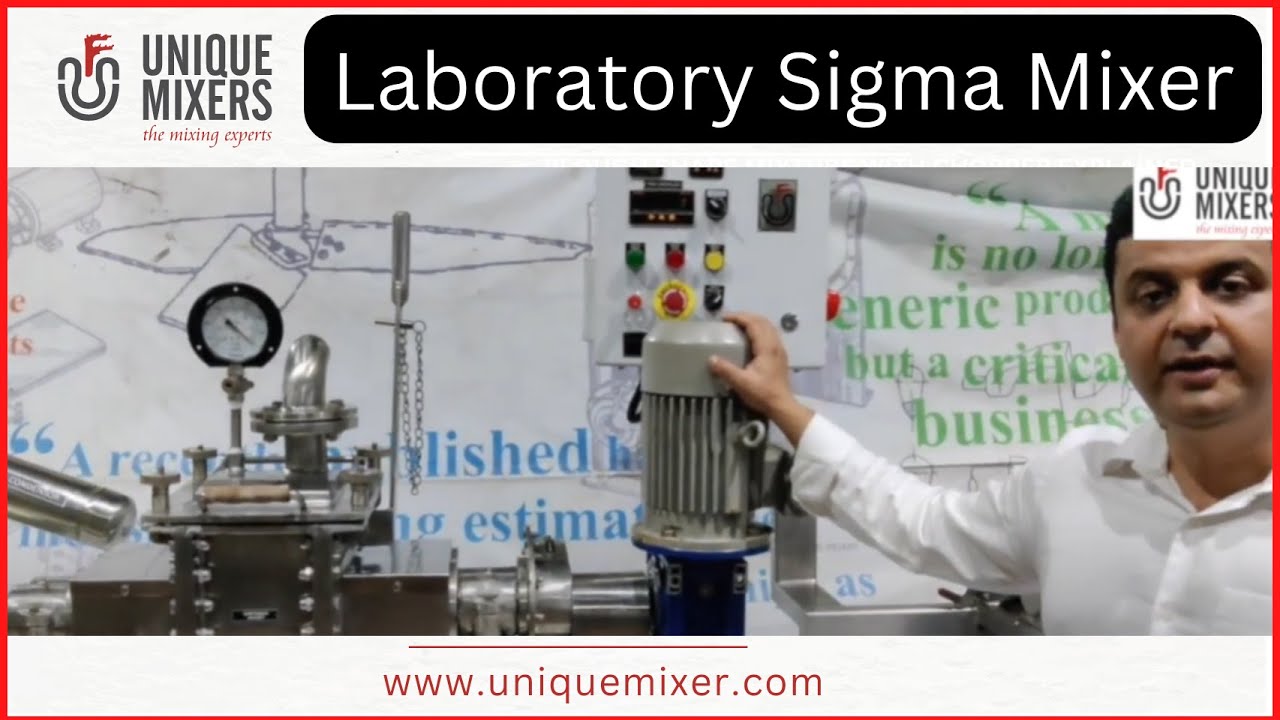 Laboratory Sigma Blade Mixer- 3 Litre Working Capacity With SS 316 L ...