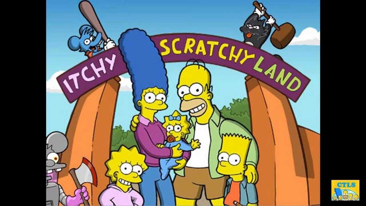 The Simpsons 2 Itchy And Scratchy Land - Explosion Zone - YouTube