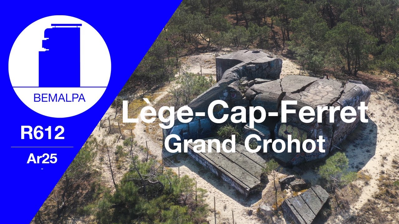 Bunker plage du Grand Crohot Lège-Cap-Ferret Regelbau R612 Mur ...