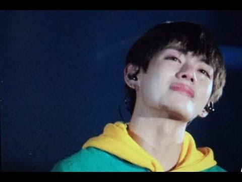 BTS TAEKOOK CRYING ON STAGE - YouTube