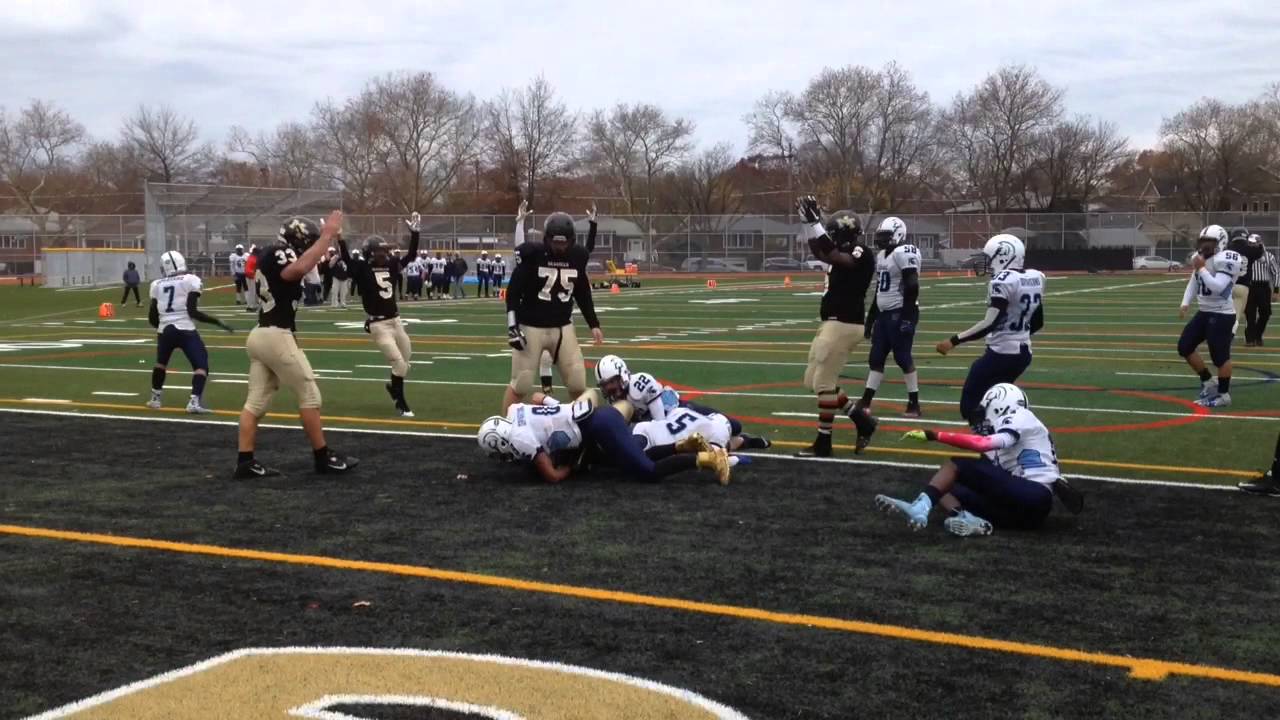 Dustin Rubenstein scores on a 5-yard run In MSIT win. - YouTube