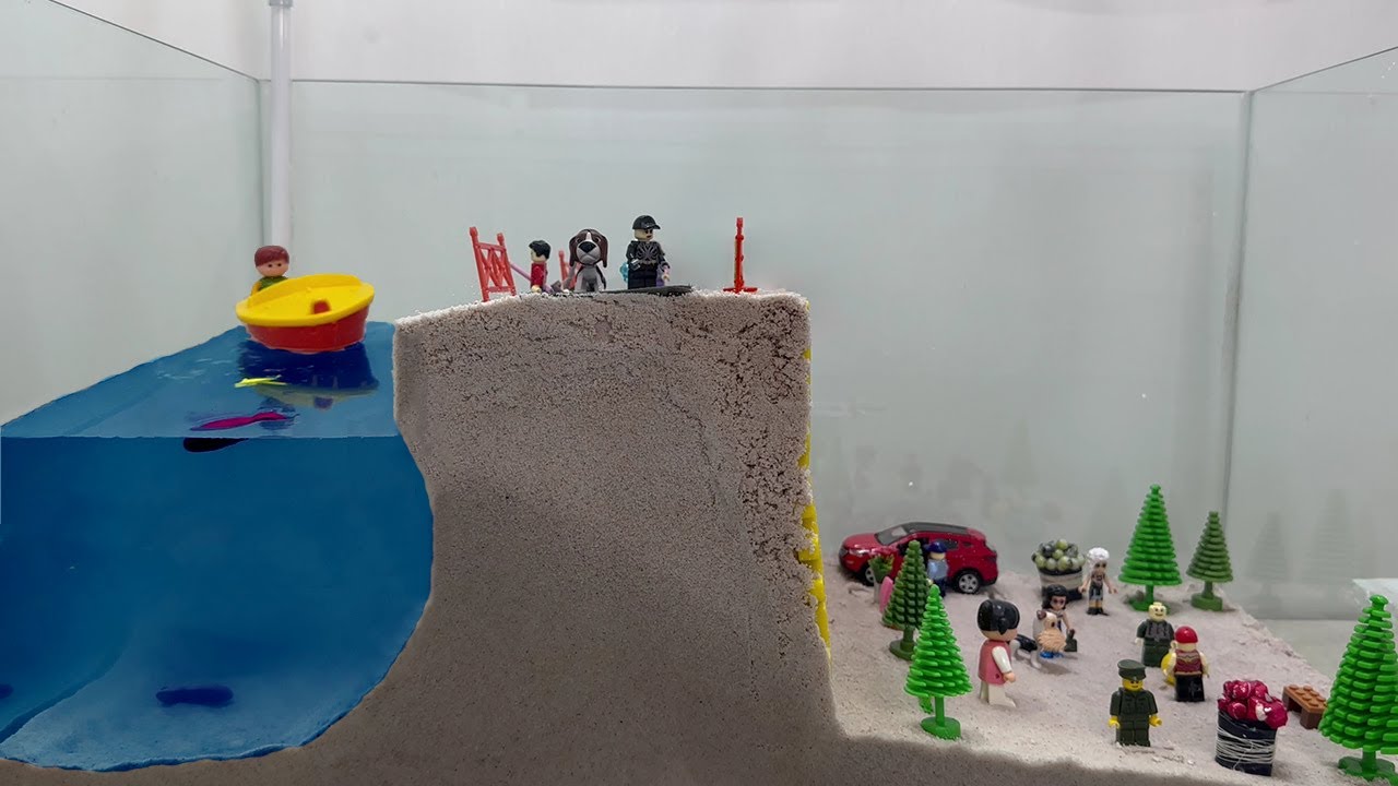 The test of dam failure: the drowning of fishermen and the inhabitants ...