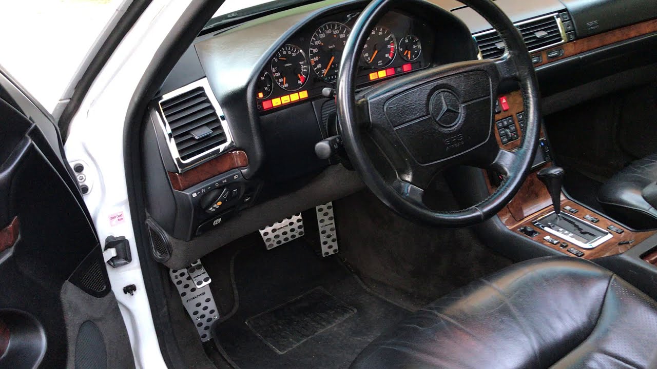 W140 interior - YouTube