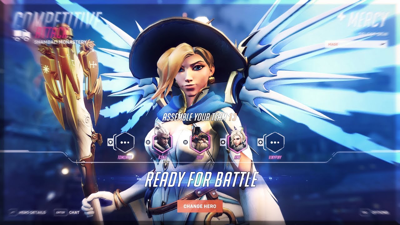 "UNKILLABLE Mercy!" - Overwatch 2 Mercy Main Competitive Gameplay - YouTube