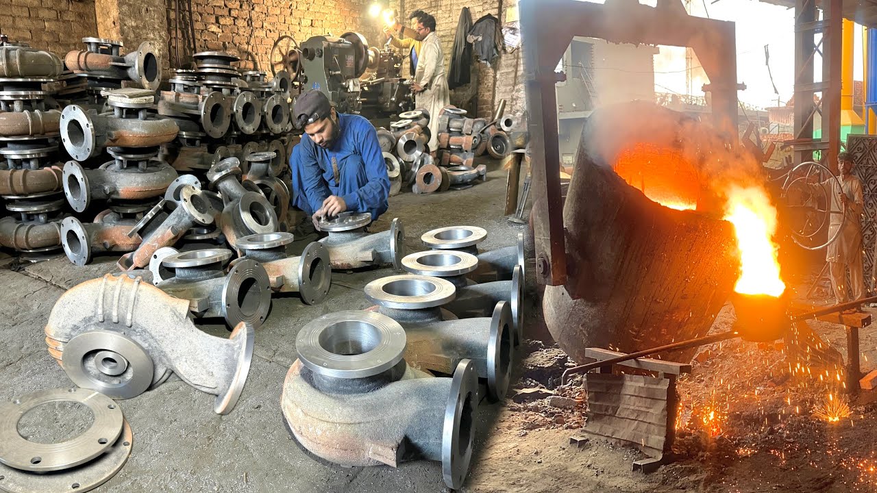 Remarkable Production Of Centrifugal Water Pump // Manufacturing ...