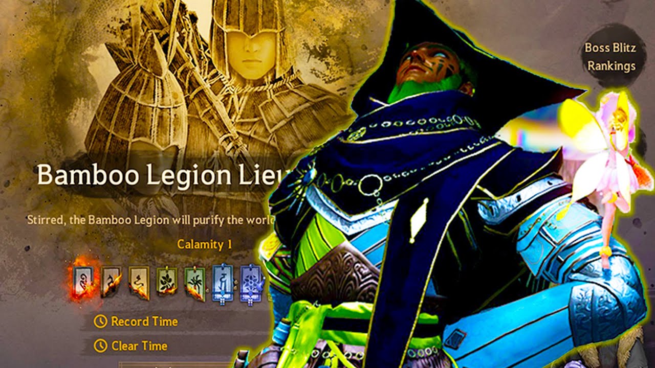 Bamboo Legion Lieutenant Boss Blitz Rotation | Black Desert Online ...