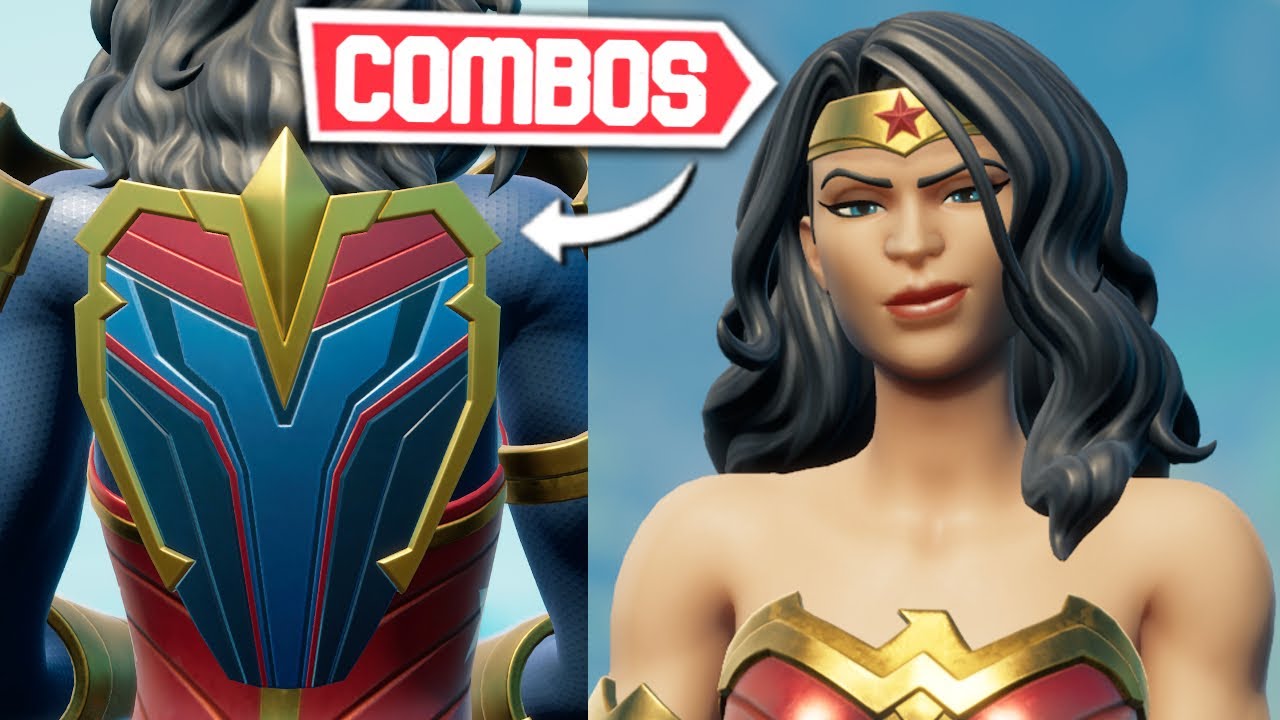 *NEW* BEST WONDER WOMEN SKIN COMBOS! | Fortnite Battle Royale - YouTube