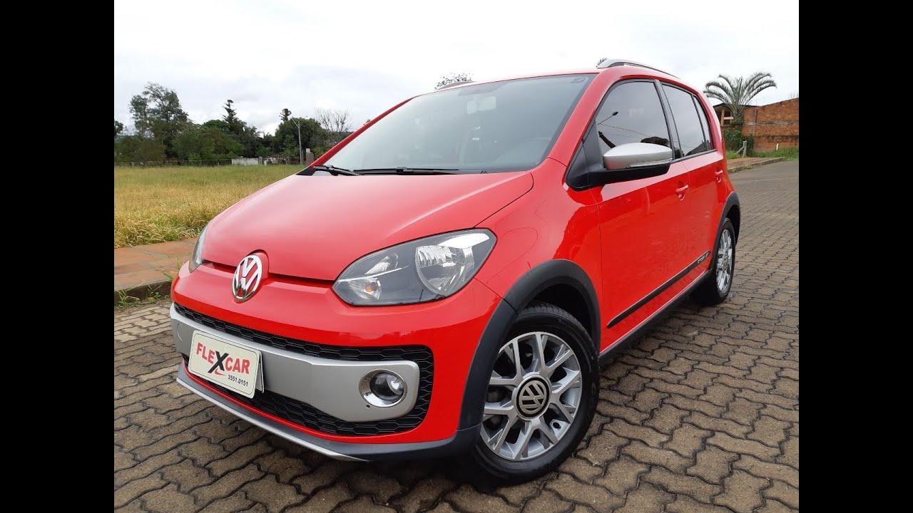 VOLKSWAGEN UP CROSS 1.0 TSI VERMELHO 2016 - YouTube