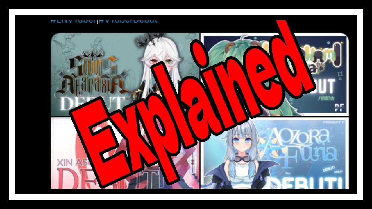 Explaining an entire vtuber generation in a minute - YouTube