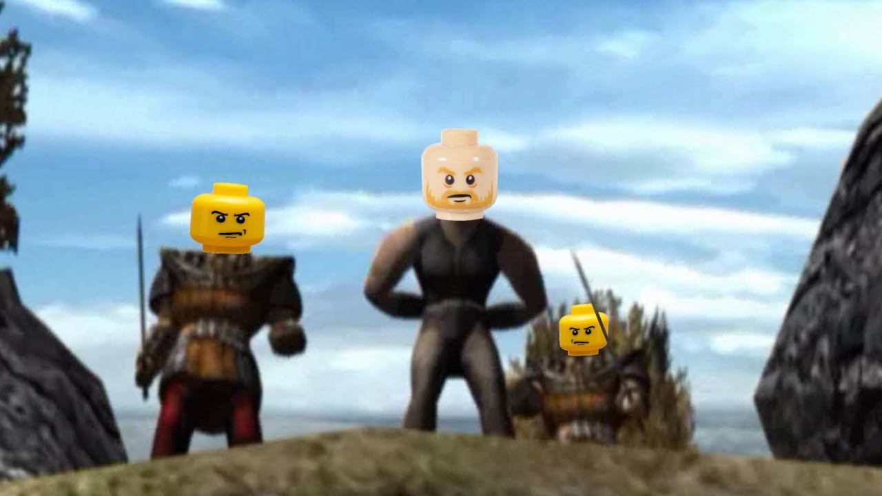 A MAN HAS FALLEN INTO THE RIVER IN LEGO GOTHIC - YouTube