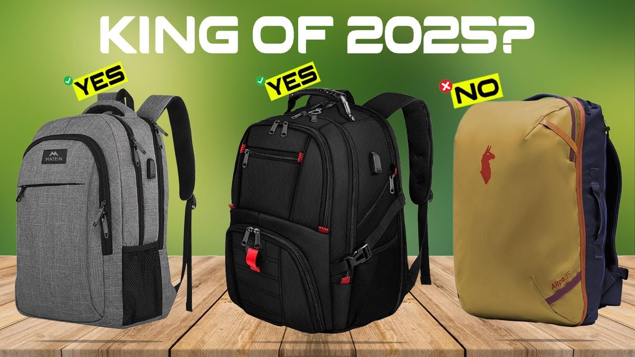 Top 5 Best Travel Backpacks for Men 2025 🧳 DON'T Buy a Travel Backpack ...