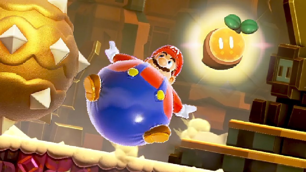 Super Mario Bros. Wonder - World 4: Sunbaked Desert (All Seeds & 10 ...