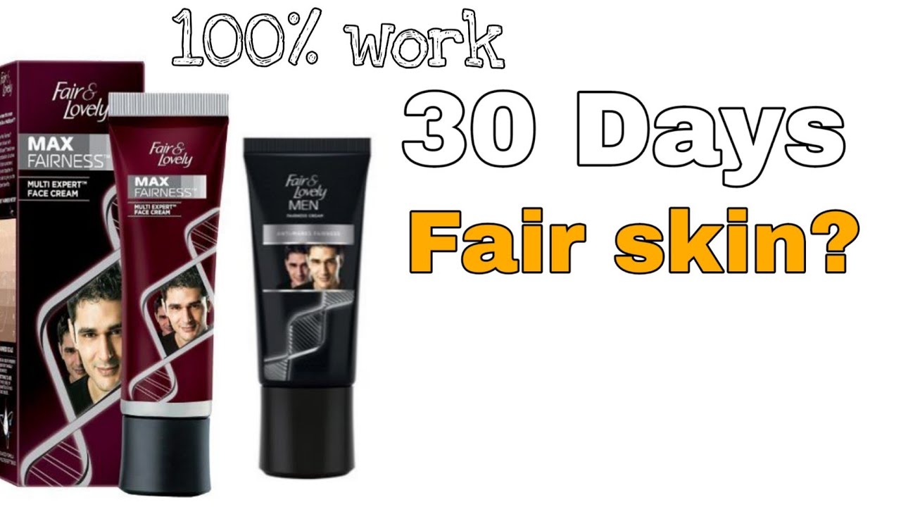 Best Fairness Cream? Fair and Lovely men's fairness anti marks cream ...