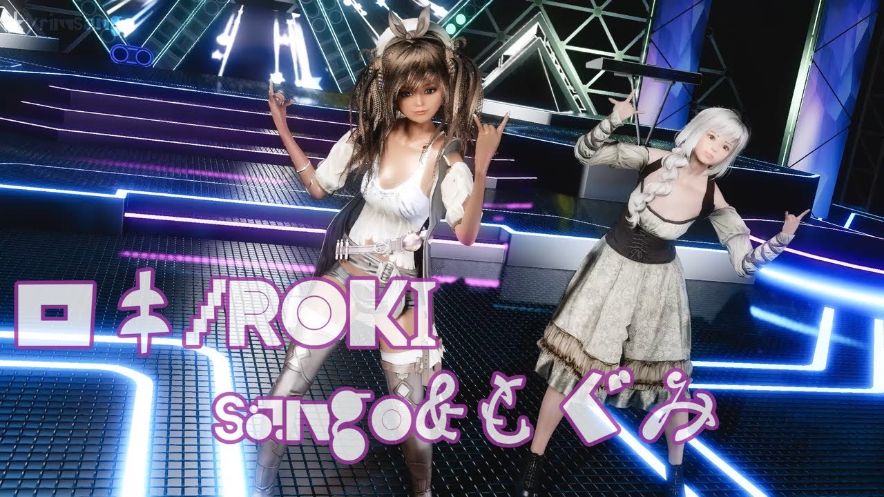 【skyrim dance】ロキ/roki【MMD MOD】もぐみさんと一緒に踊ってみた - YouTube