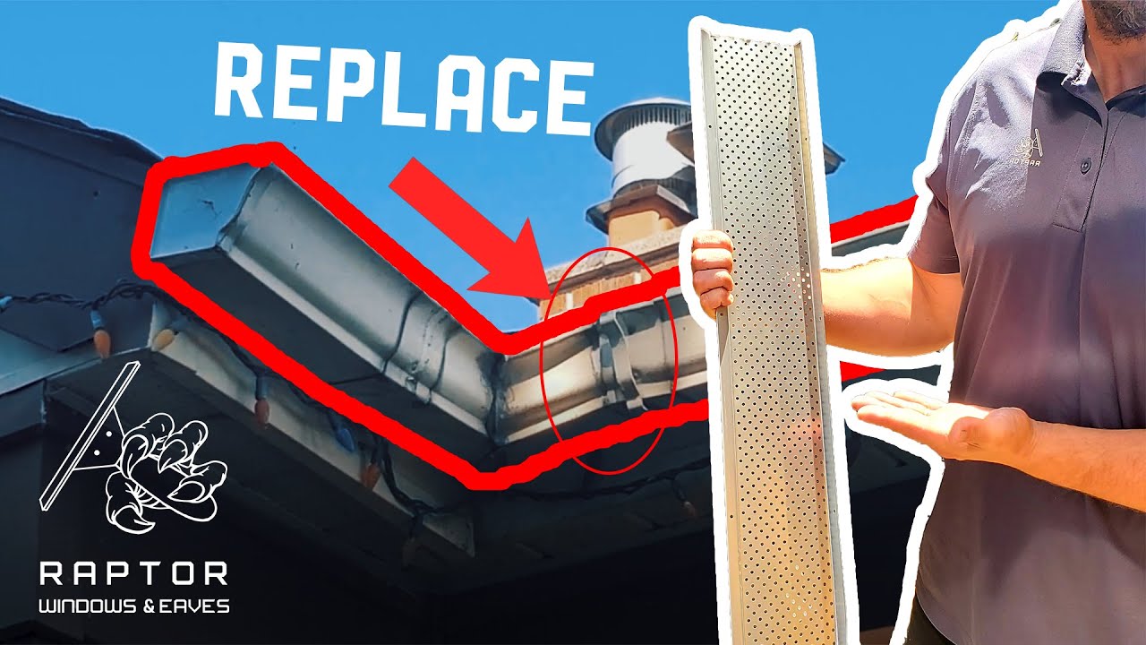 Replacing Eaves & Installing Guards - YouTube
