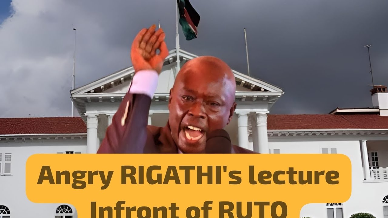 Rigathi breaks his cool Infront of Ruto #subscribemychannel - YouTube