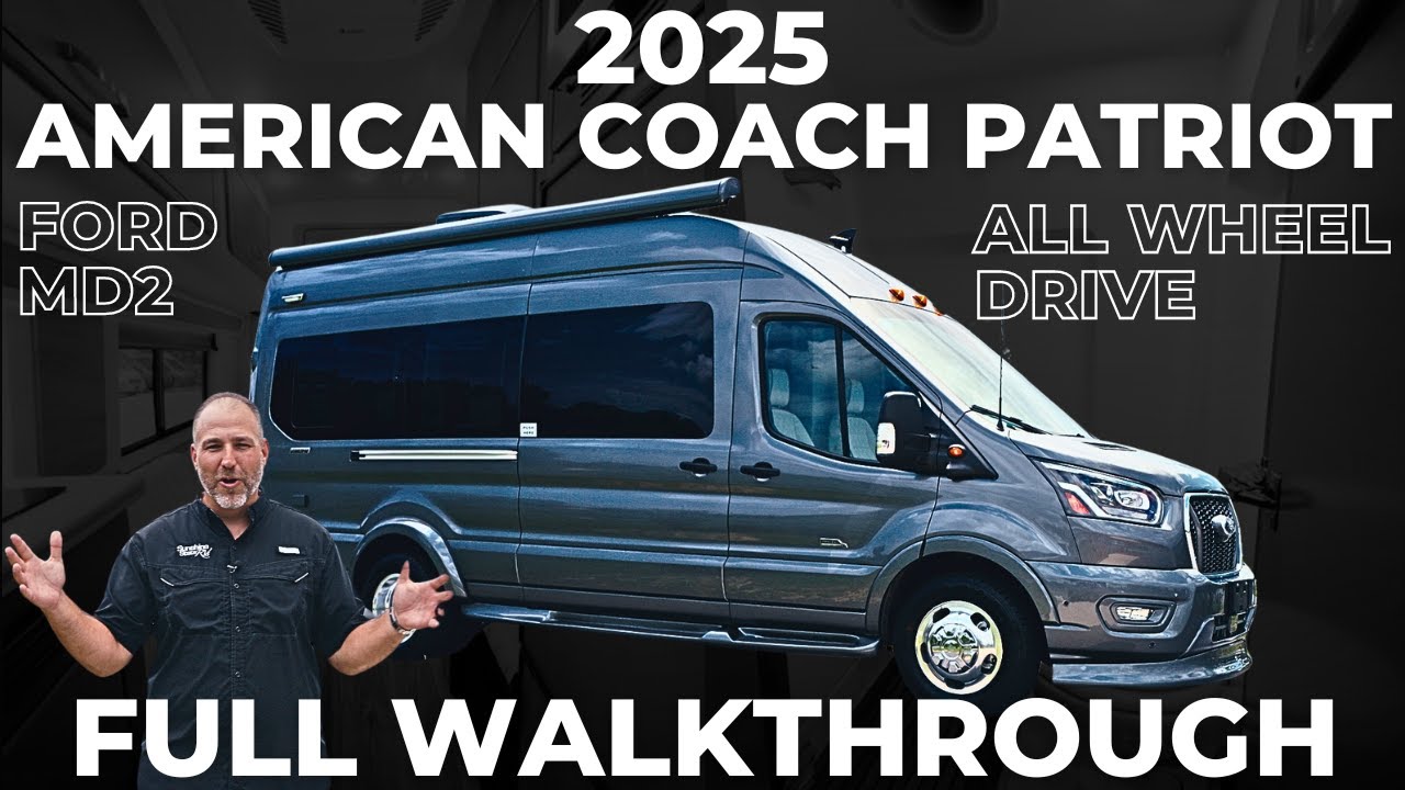 2025 American Coach Patriot MD2 AWD | Ford Transit Chassis + Lithium ...