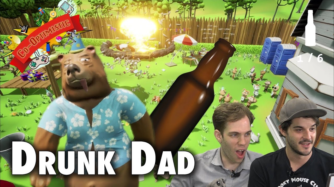 Co-Optimistic: Day Drinking! (Drunken Dad Simulator) - YouTube