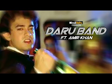 Daru Band Ft. Amir Khan | Raja Hindustani Movie | Amir Khan Funny Dance | The NirazEditz Presents
