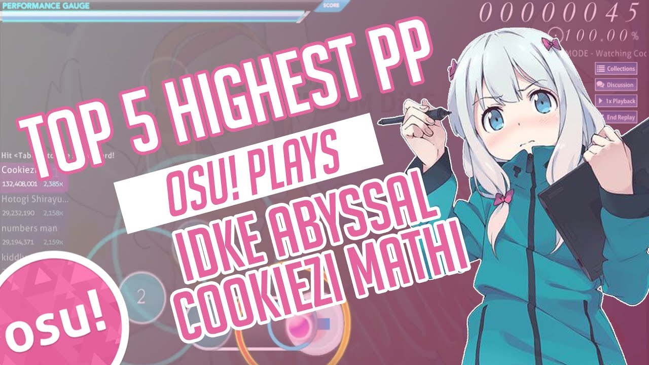 Top 5 Highest Osu PP Plays 2018 | Cookiezi FGSky idke Mathi | - YouTube