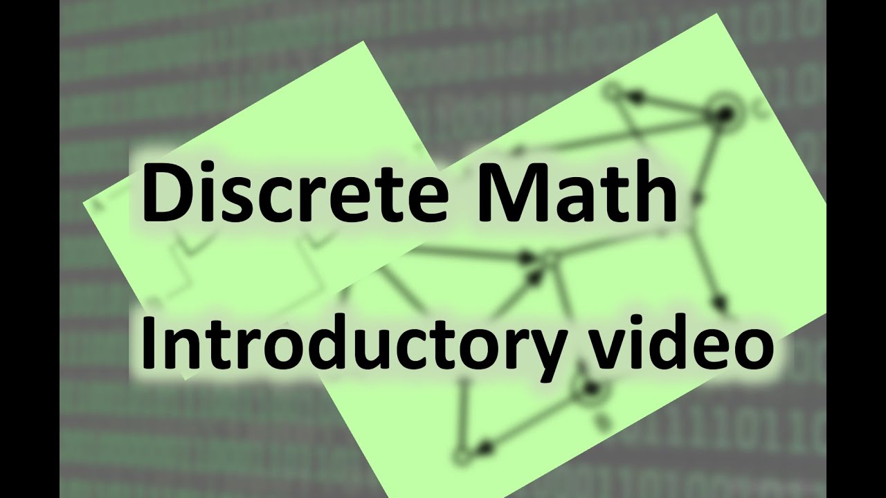 What's Discrete Math class about - YouTube