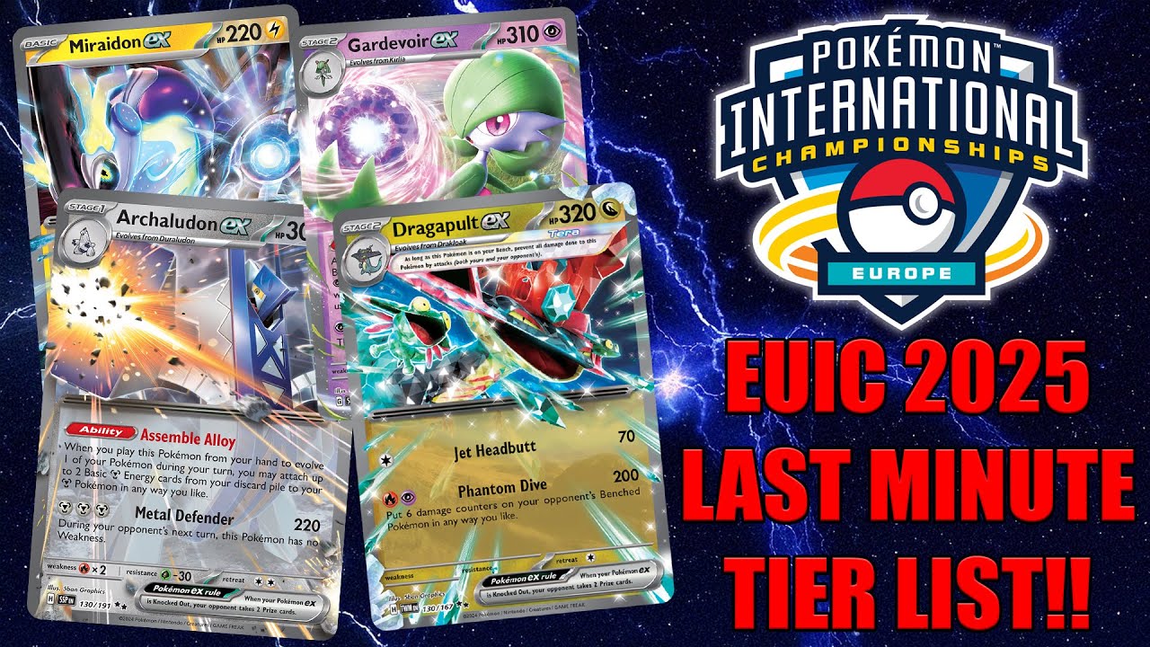 EUIC 2025 Tier List: Last Minute Deck Rankings Revealed! - YouTube