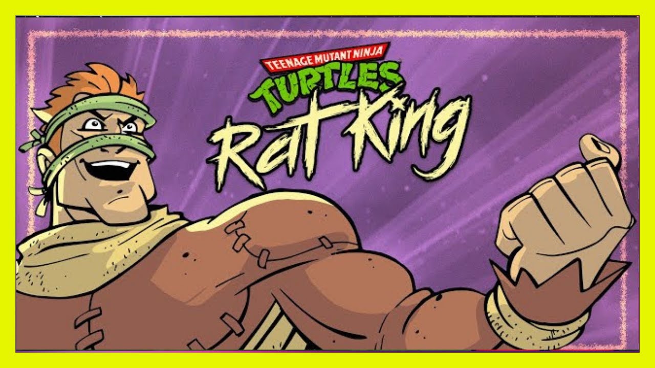 THE HISTORY AND ORIGINS OF THE VILLAIN RAT KING IN TEENAGE MUTANT NINJA ...