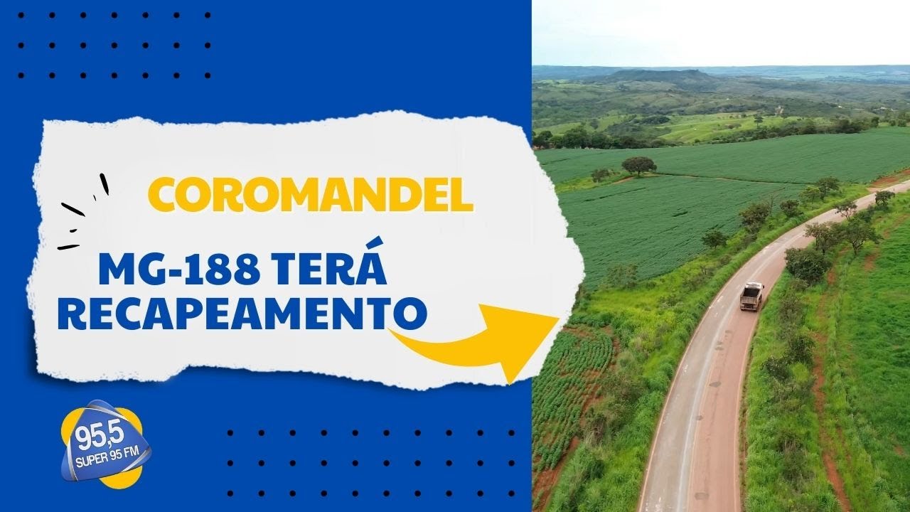 Coromandel | MG-188 terá recapeamento - YouTube