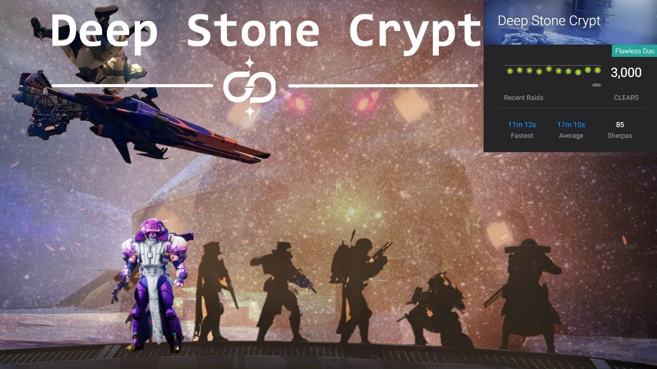 3000 Completions, 1000 Hours: Deep Stone Crypt - YouTube