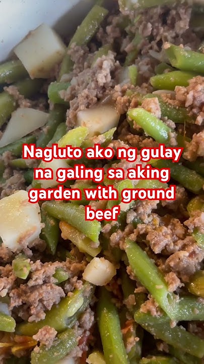 Niluto na natin ang gulay na galing sa aking garden #gulay #homecooking #food - YouTube