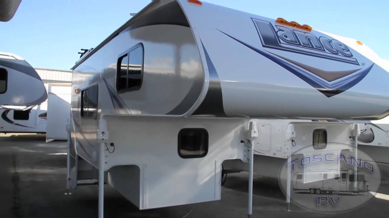 New 2012 Lance 825 Truck Camper - YouTube