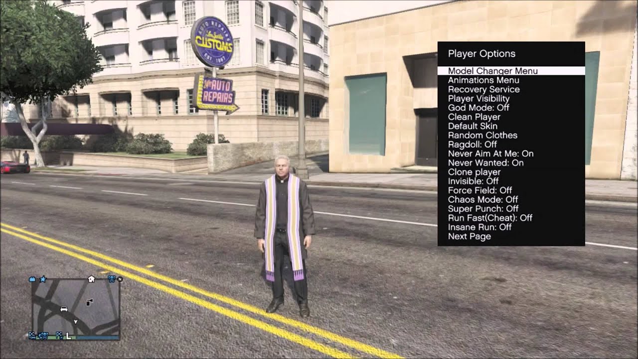 SkyAcro Gta 5 Menu - YouTube