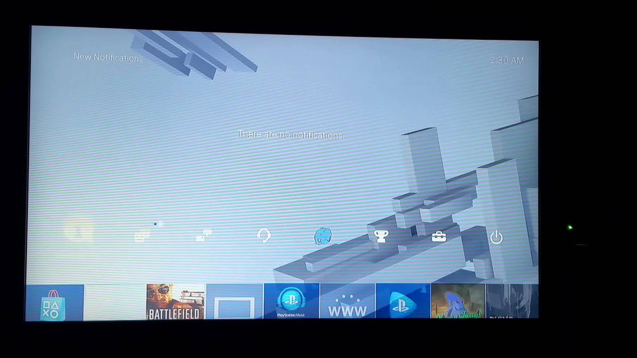 PS4 Rectangular theme - YouTube