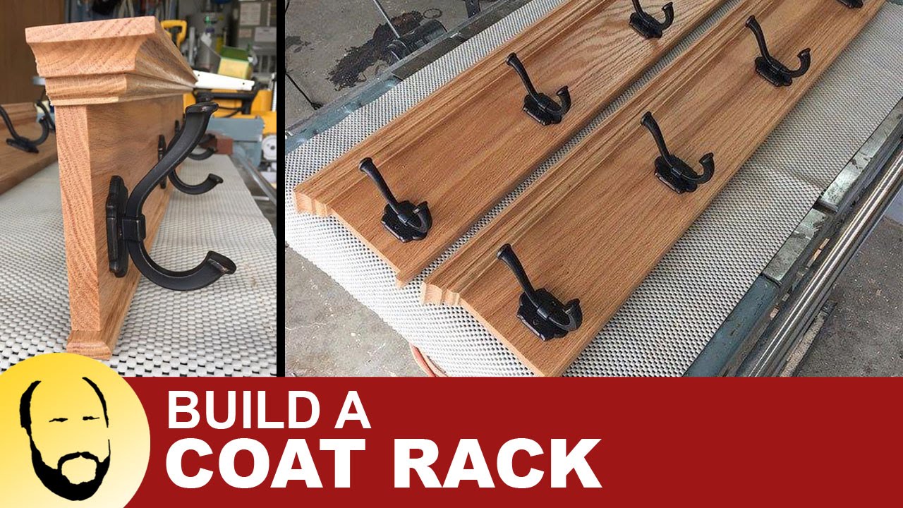 Making A Coat Rack - YouTube