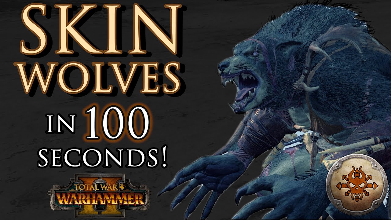 SKIN WOLVES in 100 seconds! - YouTube