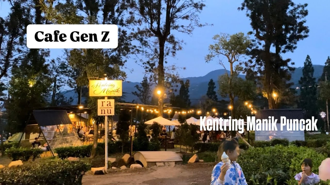 CAFE TERAMAI DI PUNCAK KETRING MANIK - YouTube