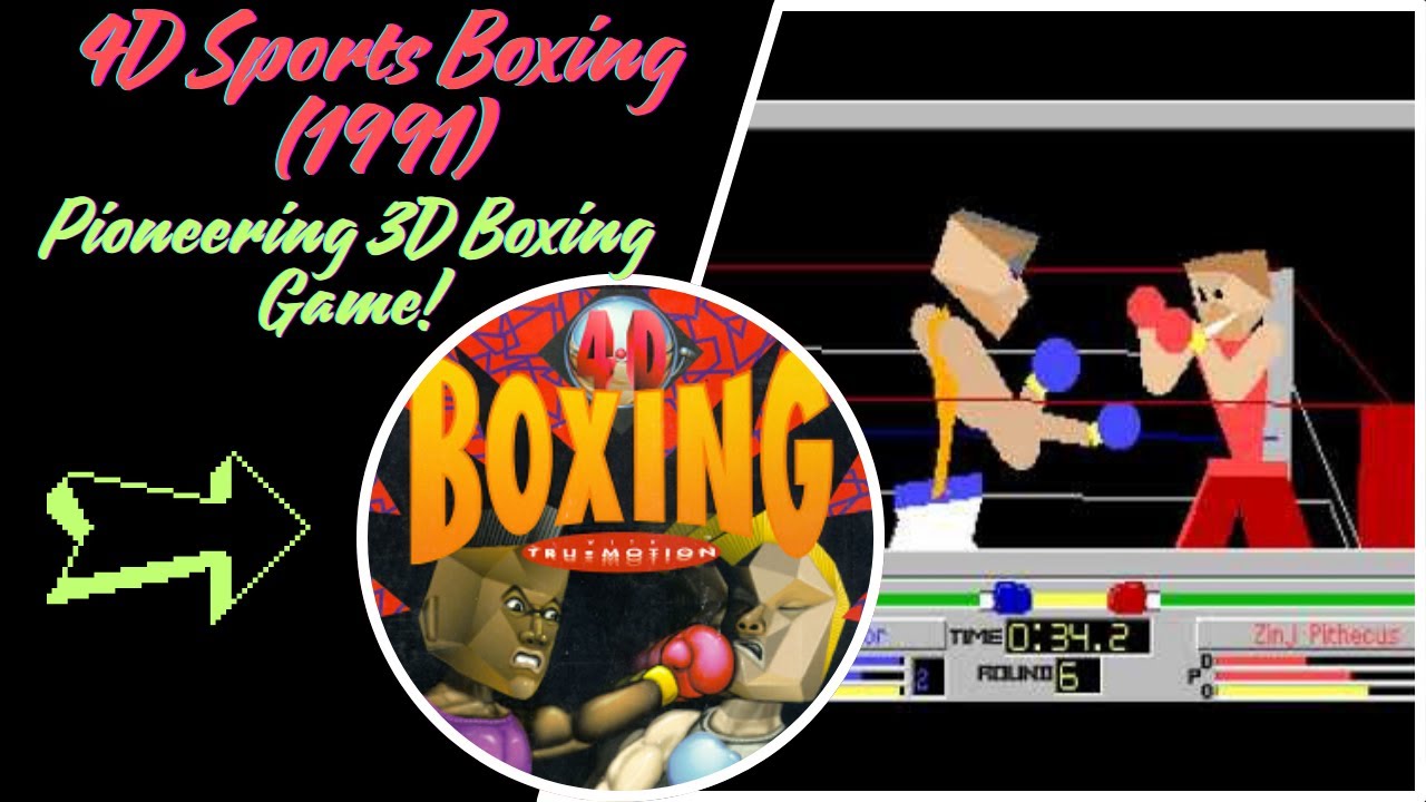 4D Sports Boxing (1991) – Pioneering 3D Boxing Game! - YouTube