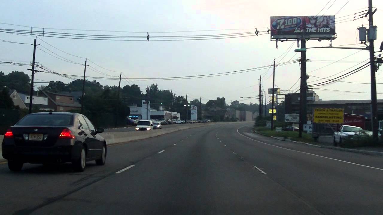 NJ 17 (NJ 3 to I-80) northbound - YouTube