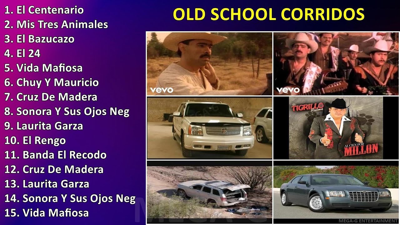 Old school corridos ~ Grandes Éxitos Enganchados - YouTube