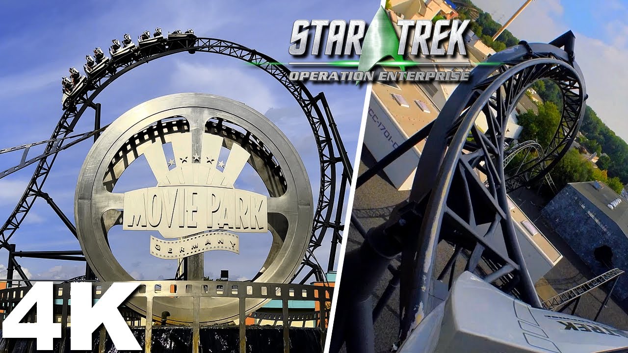 Star Trek : Operation Enterprise [On-Ride with Queue 4K POV] - Movie Park Germany - YouTube