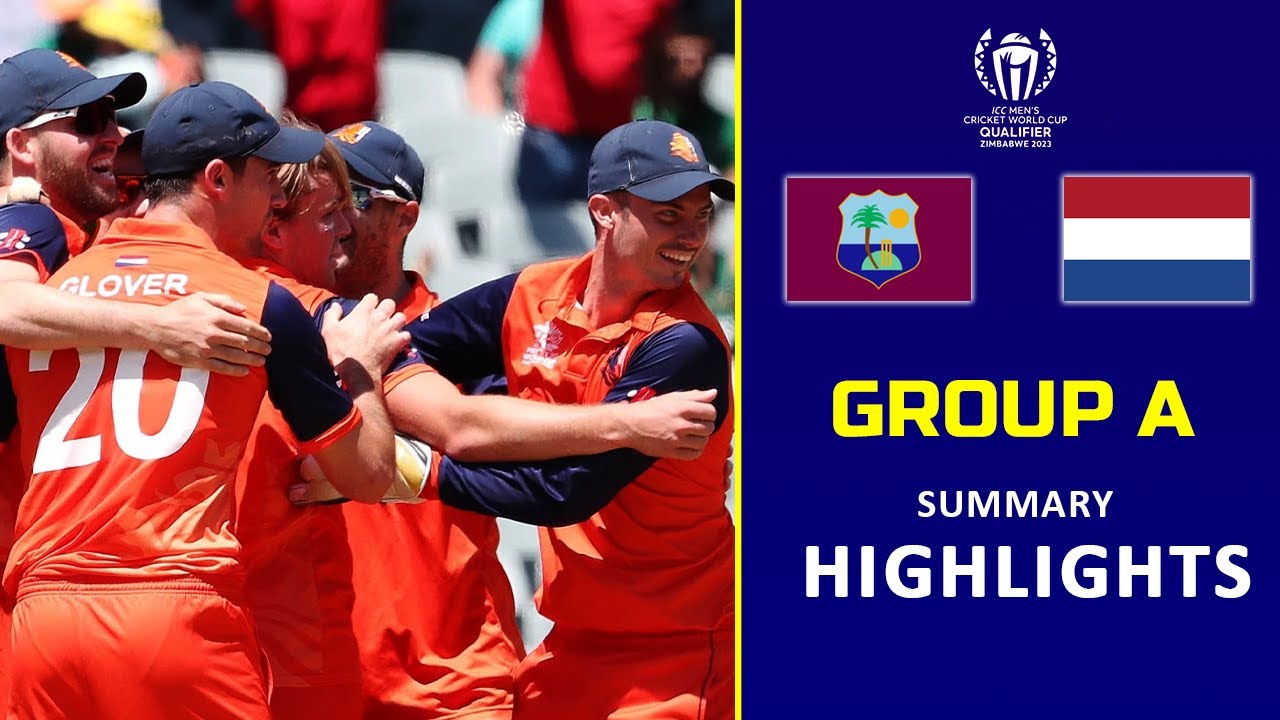 WINIES VS NETHERLANDS MATCH SUMMARY. #cricketlover #viralvideo - YouTube