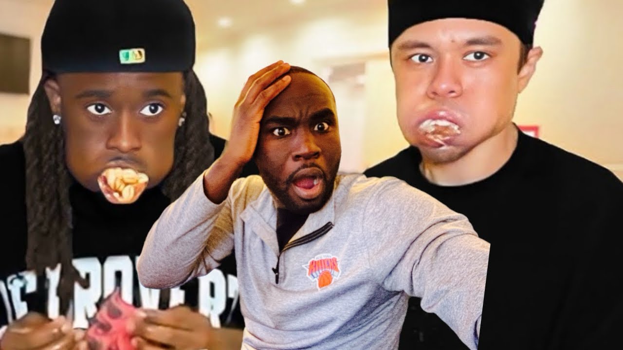 EWYLEE REACTS TO MATT STONIE & KAI CENAT GLIZZY EATING CONTEST 👀 - YouTube