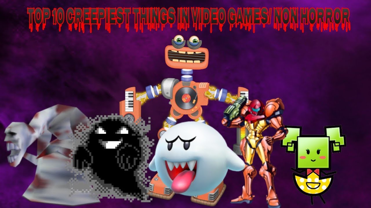 Top 10 Scariest Things/Moments in Non Horror Games - YouTube